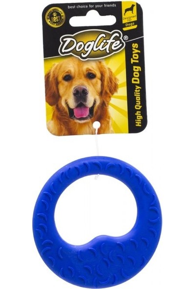Doglife 202251 Köpekler İçin Kauçuk Ring Oyuncak Doglife 202251 Köpekler İçin Kauçuk Ring Oyuncak