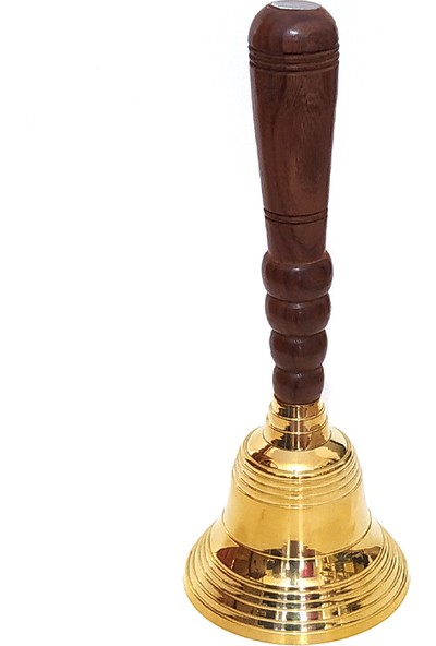Paras Ticaret - Metal Pirinç Zil Okul Otel Için Yüksek Ses Çan 24.9 x 9.9 cm Paras Ticaret - Metal Pirinç Zil Okul Otel Için Yüksek Ses Çan 24.9 x 9.9 cm