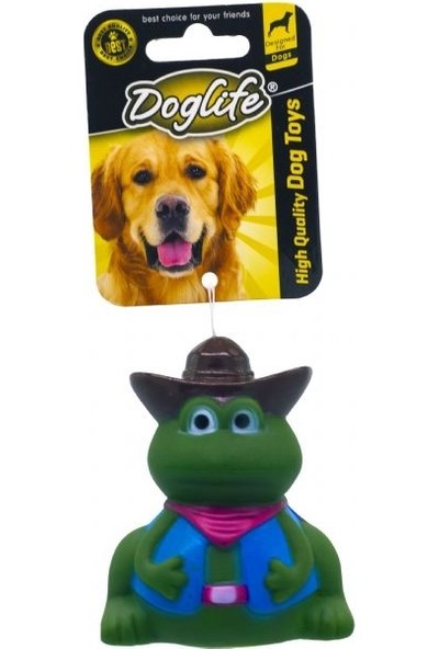 Doglife 202294 Köpekler İçin Plastik Frog Oyuncak Doglife 202294 Köpekler İçin Plastik Frog Oyuncak