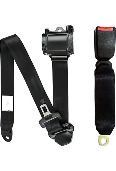 Team Car Oto Emniyet Kemeri 3 Nokta Otomatik Bez Kollu