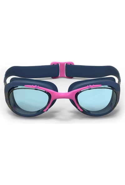 Nabaiji L Boy Yetişkin Yüzücü Gözlüğü Lacivert - Pembe