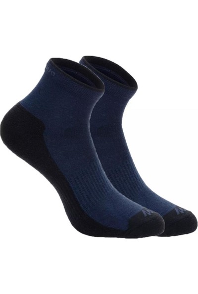 Quechua NH100 Orta Konçlu Havlu Spor Çorap Lacivert 1 Çift Quechua NH100 Orta Konçlu Havlu Spor Çorap Lacivert 1 Çift