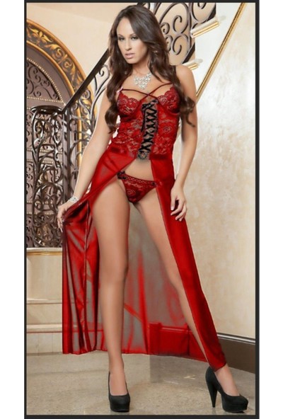 Civetta Fantezi Tül Gecelik 8108