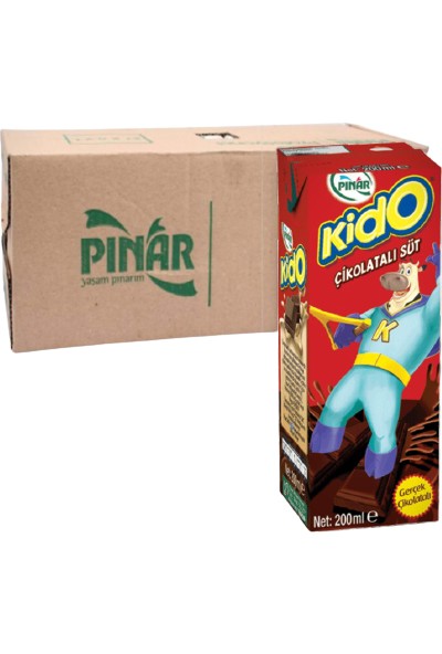 Pınar Kido Süt Çikolatalı 27 x 200 ml