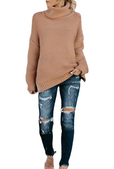 Chance Petcastle Balıkçı Yaka Kazak Kadın Kazak Kazaklar Örme Kazak-Haki (Yurt Dışından) Chance Petcastle Balıkçı Yaka Kazak Kadın Kazak Kazaklar Örme Kazak-Haki (Yurt Dışından)