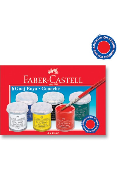 Guaj Boya 6 Renk Guaj Boya 6 Renk
