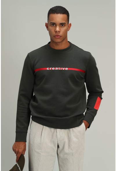 Lufian Based Erkek Sweatshirt Siyah Lufian Based Erkek Sweatshirt Siyah