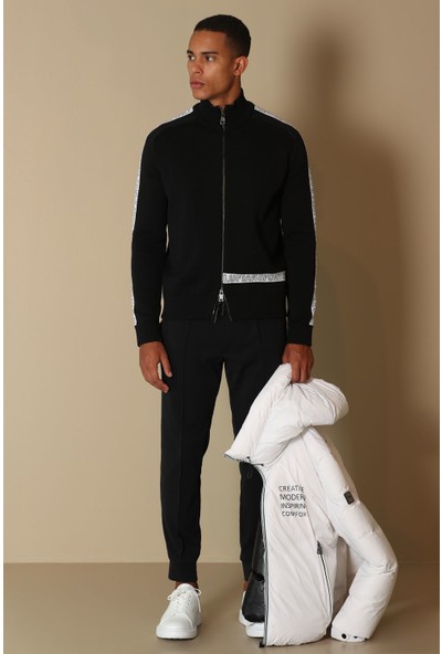 Lufian Multi Erkek Hırka Siyah