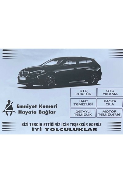 Kraft Oto Kağıt Paspas 500 Adet