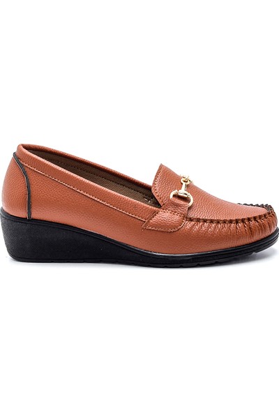 Derimod Kadın Dolgu Topuklu Loafer