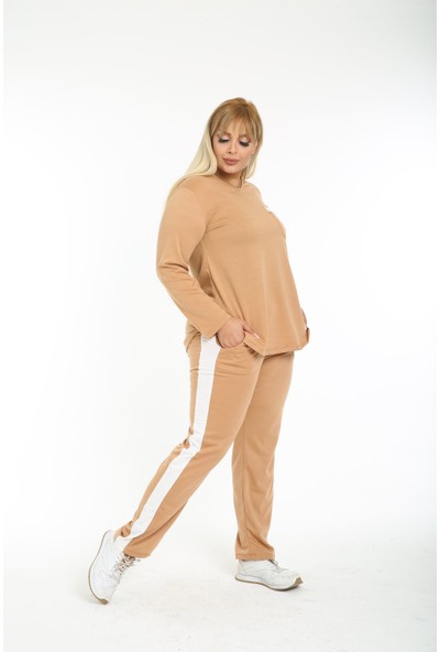 Zebrateks Büyük Beden Iki Iplik Eşofman Takım