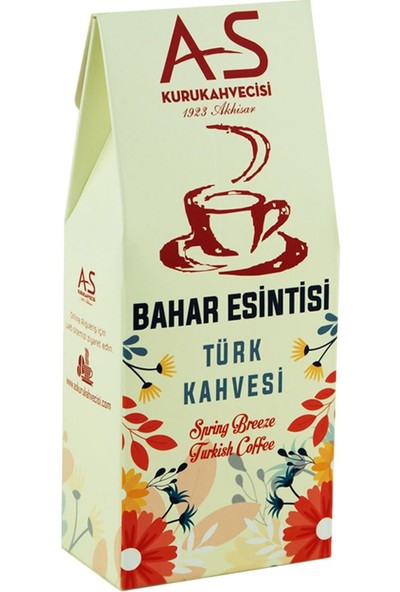 As Kurukahvecisi Bahar Esintisi Türk Kahvesi 100 Gr. Kutu As Kurukahvecisi Bahar Esintisi Türk Kahvesi 100 Gr. Kutu