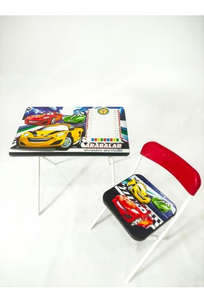 Beren Çocuk Ders Çalişma Masasi-white