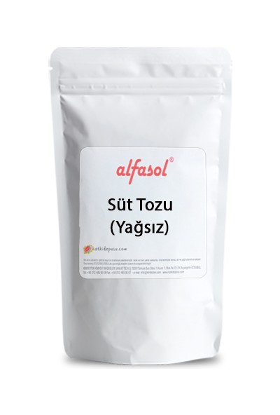 Alfasol Süt Tozu (Yağsız) Alfasol Süt Tozu (Yağsız)