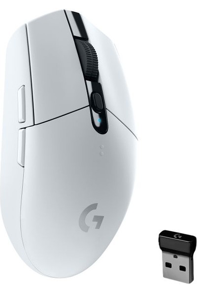 Logitech G G305 LIGHTSPEED 12.000 DPI Kablosuz Oyuncu Mouse - Beyaz Logitech G G305 LIGHTSPEED 12.000 DPI Kablosuz Oyuncu Mouse - Beyaz