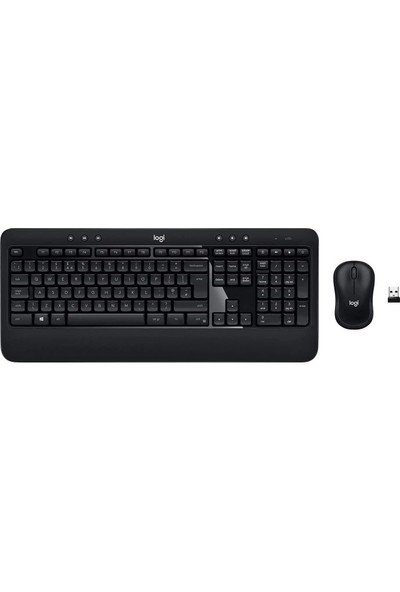Logitech Advanced Combo Klavye & Mouse Seti-Siyah