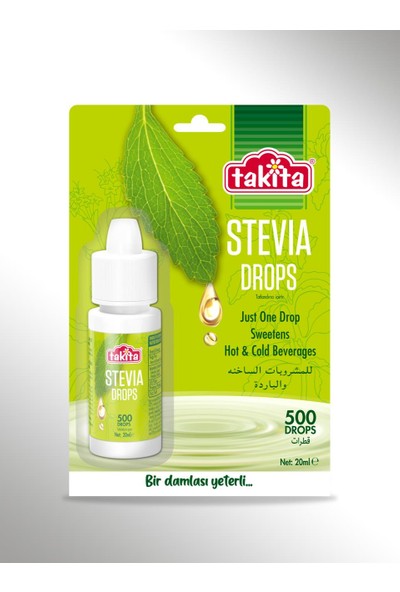 Takita Stevıa Drops 20 ml Takita Stevıa Drops 20 ml
