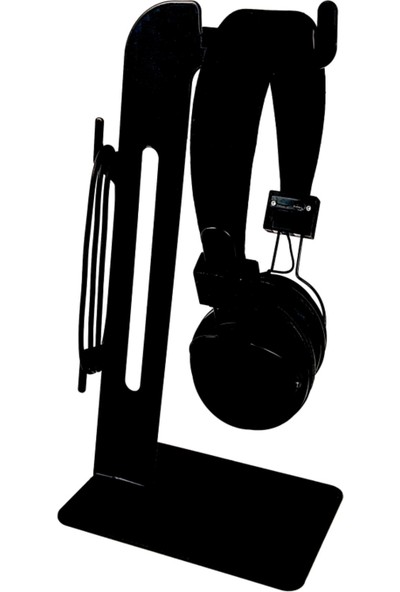 Newolexx Metal Kablo Kanalli Kulaklik Askısı Headset Stand
