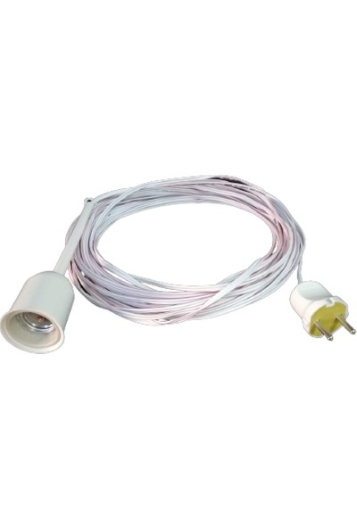 Seyyar Kablolu Tij Duy Fiş 20 Metre