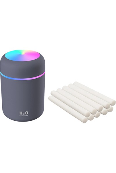 Blesiya USB Uçucu Yağ Difüzör Hava Nemlendirici Gri + 10 Adet Pamuk Filtre Sopa (Yurt Dışından) Blesiya USB Uçucu Yağ Difüzör Hava Nemlendirici Gri + 10 Adet Pamuk Filtre Sopa (Yurt Dışından)