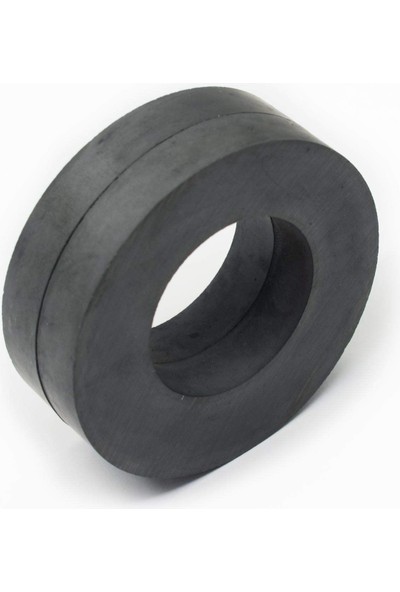 Dünya Magnet 1 Adet 70 mm x D32 mm x 10 mm Ferrit Kömür Seramik Halka Mıknatıs Dünya Magnet 1 Adet 70 mm x D32 mm x 10 mm Ferrit Kömür Seramik Halka Mıknatıs