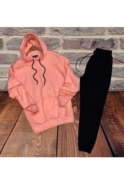Amor Woman Oversize Kapüşonlu Içi Komple Pamuk 3 Iplik Tam Kışlık Spor Kadın Eşofman Takımı Amor Woman Oversize Kapüşonlu Içi Komple Pamuk 3 Iplik Tam Kışlık Spor Kadın Eşofman Takımı