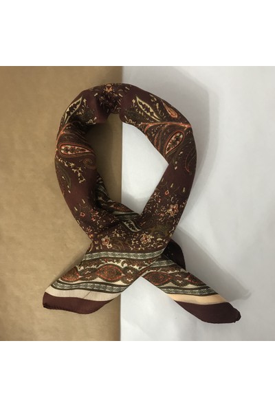 My Leaf Store Desenli Fular-Büyük