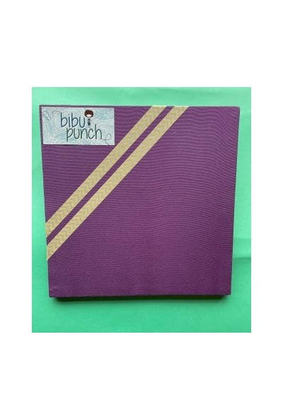 Bibu Punch Mor Tuval Kasnak