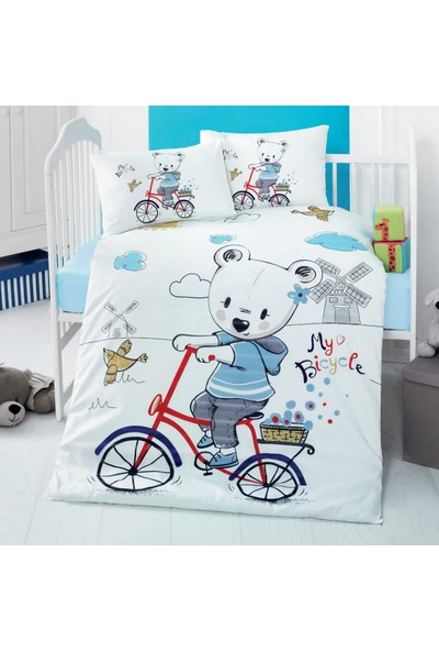 Mixi Baby My Bike Nevresim Takımı 100X150 cm