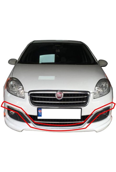 Nevreva Linea Ön Tampon Çıtası Nikelajlı 3 Parçalı Set