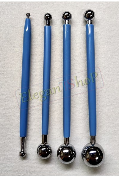 Elegantshop Çiçek Ütüsü - Top Ütü 4lü Set