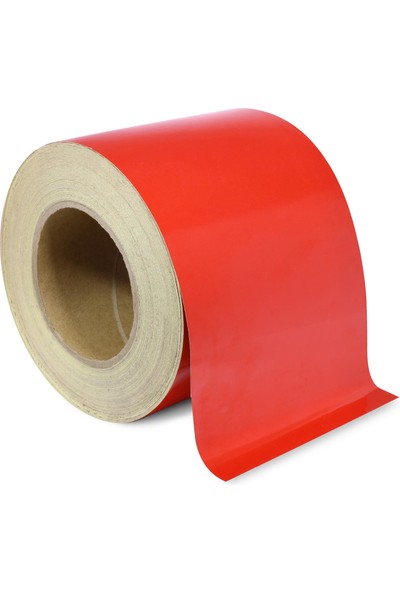 Badem10 Reflektörlü Reflektif Fosforlu Şerit Bant Kırmızı Düz Ikaz Bandı 12 cm x 1 Metre Badem10 Reflektörlü Reflektif Fosforlu Şerit Bant Kırmızı Düz Ikaz Bandı 12 cm x 1 Metre