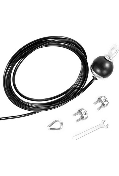 Kingwheat Spor Salonu Kablosu Çelik Tel Kasnak Apti (Yurt Dışından)