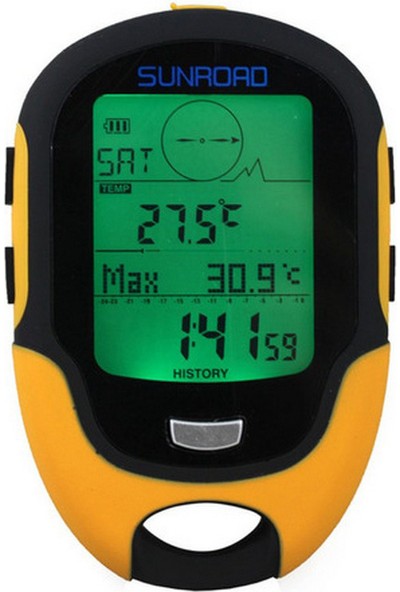 Kingwheat Sunroad FR500 - Çok Fonksiyonlu Dijital Altimetre Barometresi (Yurt Dışından) Kingwheat Sunroad FR500 - Çok Fonksiyonlu Dijital Altimetre Barometresi (Yurt Dışından)