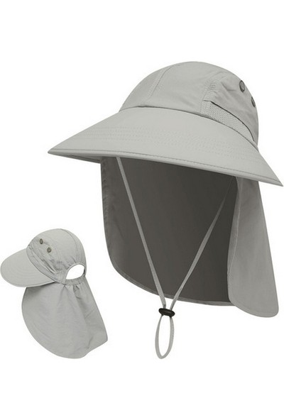 Kingwheat Çift Geniş Kenarlı Yaz Uv Korumalı Güneş Şapkası (Yurt Dışından)