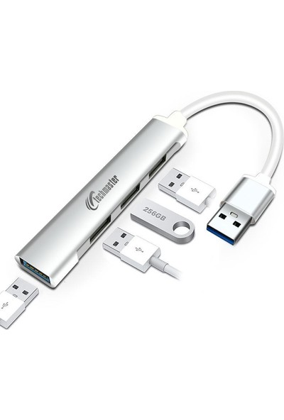 Techmaster Techmaster USB 3.0 Dan 4 Adet USB 3.0 Hub Otg Çoğaltıcı A-809 Techmaster Techmaster USB 3.0 Dan 4 Adet USB 3.0 Hub Otg Çoğaltıcı A-809