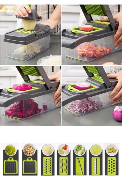Zuzu Made Çok Fonksiyonlu Sebze Doğrayıcı