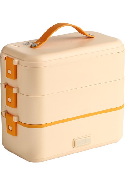 Dake Taşınabilir Buharla Gıda Pişirme Aracı 3 Katmanlı - Sarı (Yurt Dışından) Dake Taşınabilir Buharla Gıda Pişirme Aracı 3 Katmanlı - Sarı (Yurt Dışından)