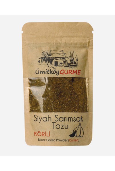Ümitköy Gurme Körili Siyah Sarımsak Tozu (40 G)-Kastamonu