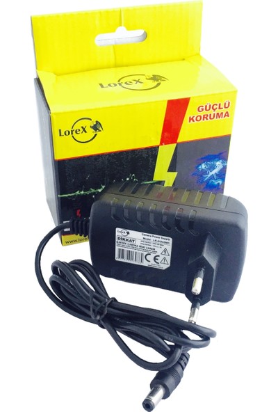 Lorex Lr-Gucsw1 12V 1A Smps Adaptör , Kamera LED Adaptörü Lorex Lr-Gucsw1 12V 1A Smps Adaptör , Kamera LED Adaptörü