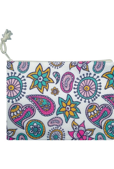 Movebeach Desenli Makyaj Çantası