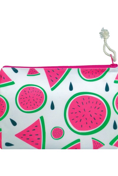 Movebeach Desenli Makyaj Çantası