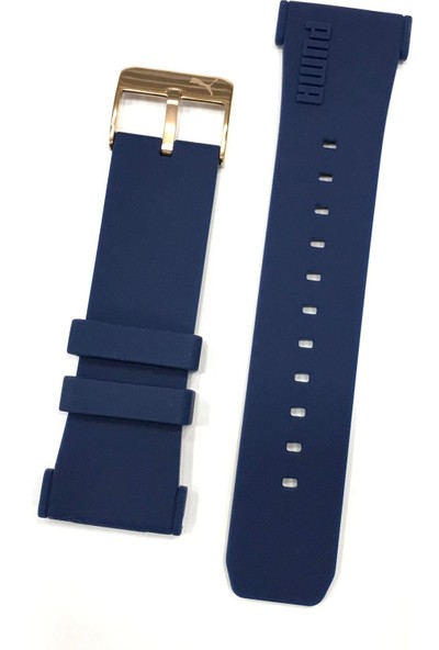Puma PU103911009 28 mm Orijinal Lacivert Renk Silikon Saat Kordonu Puma PU103911009 28 mm Orijinal Lacivert Renk Silikon Saat Kordonu