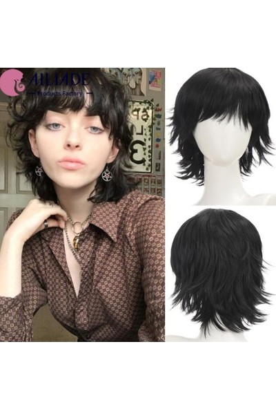 Charge Ailiade Moda Kısa Peruk AT108-2 Charge Ailiade Moda Kısa Peruk AT108-2