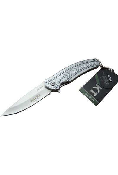 Crkt Cr 0059 Gri Kamp Çakı 16,5 cm - Otomatik, Kılıflı, Kutulu Crkt Cr 0059 Gri Kamp Çakı 16,5 cm - Otomatik, Kılıflı, Kutulu