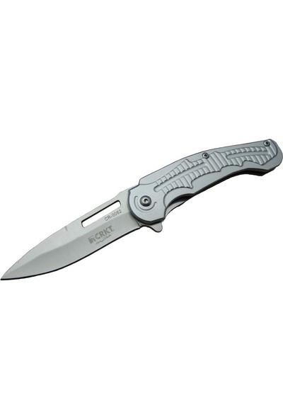Crkt Cr 0062 Gri Oluklu Kamp Çakı 17,5 cm - Otomatik, Kılıflı, Kutulu Crkt Cr 0062 Gri Oluklu Kamp Çakı 17,5 cm - Otomatik, Kılıflı, Kutulu