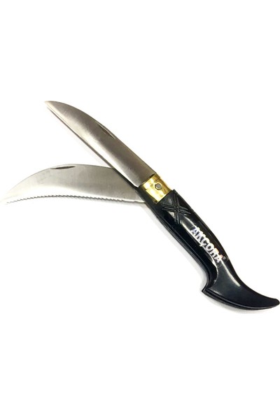 Muhtelif Akçora Katlanır Bıçak ve Testereli Bıçkı 24 cm Büyük - Çakı Tip Muhtelif Akçora Katlanır Bıçak ve Testereli Bıçkı 24 cm Büyük - Çakı Tip