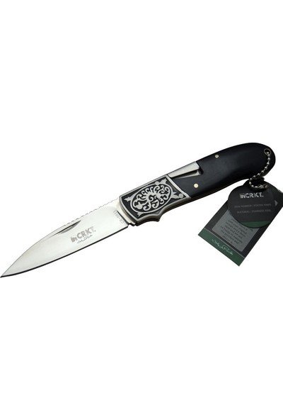 Crkt Cr 0011 Kamp Çakı 20 cm - Maun & Metal Işlemeli Sap, Kılıflı, Kutulu Crkt Cr 0011 Kamp Çakı 20 cm - Maun & Metal Işlemeli Sap, Kılıflı, Kutulu