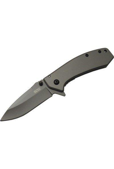 Sog 0286 Titanyum Lindos Kamp Çakı 17 cm - Metal Sap, Yarı Otomatik Sog 0286 Titanyum Lindos Kamp Çakı 17 cm - Metal Sap, Yarı Otomatik