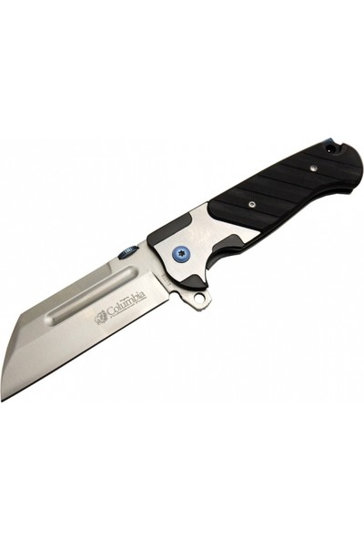 Columbia Wharncliffe 21TTX Bk Kamp Çakı 20 cm - Metal & Kauçuk Sap, Yarı Otomatik Columbia Wharncliffe 21TTX Bk Kamp Çakı 20 cm - Metal & Kauçuk Sap, Yarı Otomatik